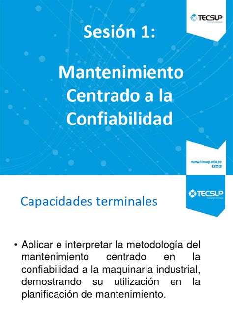 Mantenimiento Centrado A La Confiabilidad Pdf Ingeniería De