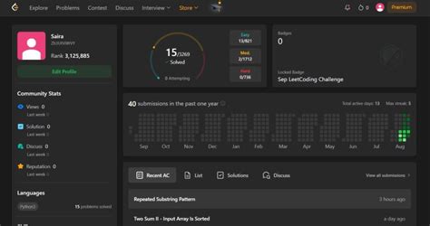 Saira On Linkedin Leetcode Leetcode Learningtocode Dsa