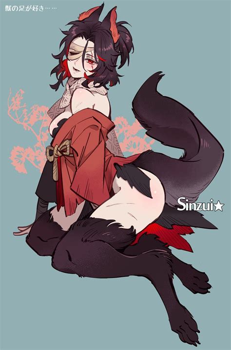 Rule 34 Alternate Species Animal Ears Anthro Bandages Black Fur Black