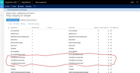 Axapta Dynamics 365 Extending Staging And Targetentity With Custom
