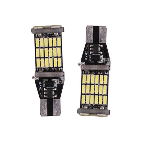 T15 W16wแอลอีดีถอยรถหลอดไฟcanbus 4014 45 Smd 12vไฟสัญญาณเลี้ยว Jado Specialty Store Thaipick