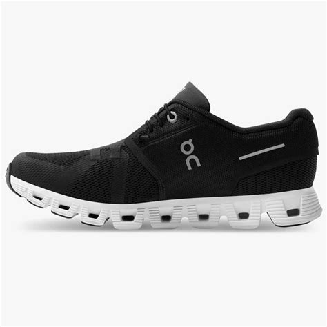 On Cloud 5 Shoes Black White