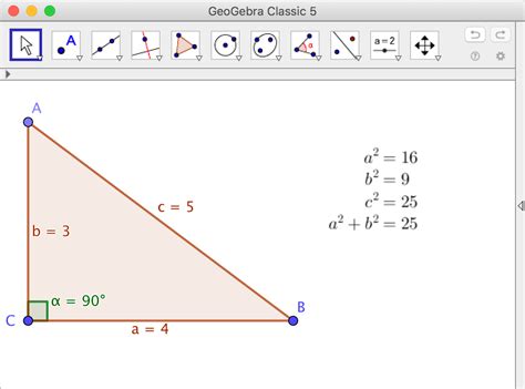 geogebra tutorial dynamic text measurement and decorations