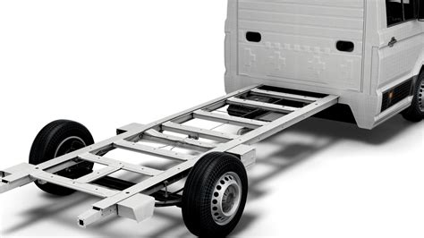Vw Crafter Cr35 Long Flat Frame Chassis 2021 3d Model By Creator 3d