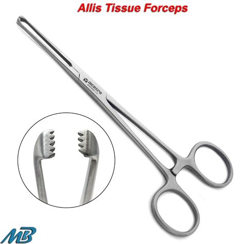 Surgical Allis Tissue Forceps Veterinary Clamps Tissue Grasping