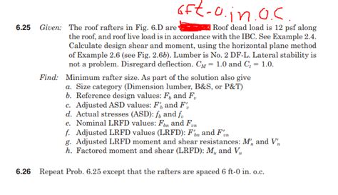 Solved Question 2 Follow The Lrfd Version Of Example 626