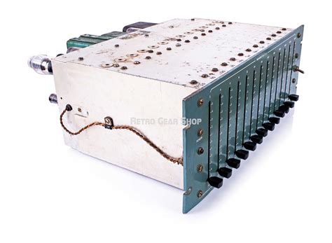 Ling Electronics Eg 10 B 1950s Vacuum Tube Graphic Eq Vintage Rare Retro Gear Shop