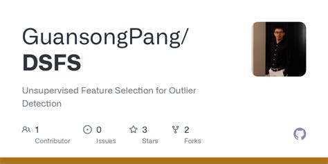 Github Guansongpangdsfs Unsupervised Feature Selection For Outlier