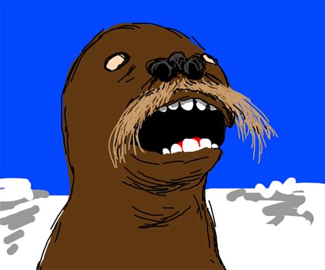Pingu Walrus Drawception