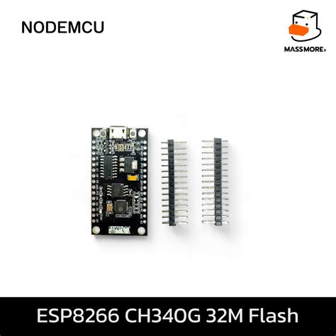 nodemcu v3 บอร์ด esp8266 arduino lua wifi หน่วยความจำ flash 32mb usb