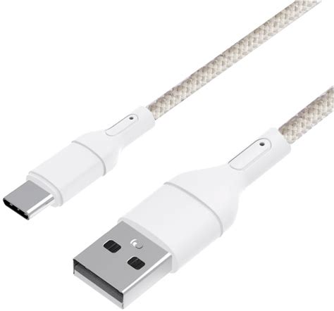 WX CB106 WINX Link Simple USB To Type C Cable 2 4A Fast Charge Support Nylon Braided Cable