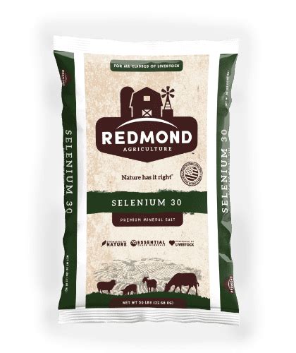 Redmond Trace Mineral Selenium 30 Loose Salt Agape Distributors