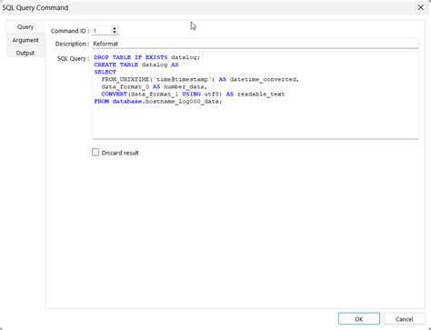 How To Convert Unix Time And Strings Blob In Sql To Readable Text