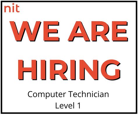 Hiring Careers Computertechnician Somersetcounty Newjersey Network Information