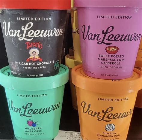 Van Leeuwens Newest Additions Ricecream