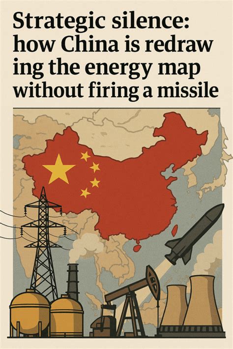 Silencio Estratégico Cómo China Está Redibujando El Mapa Energético