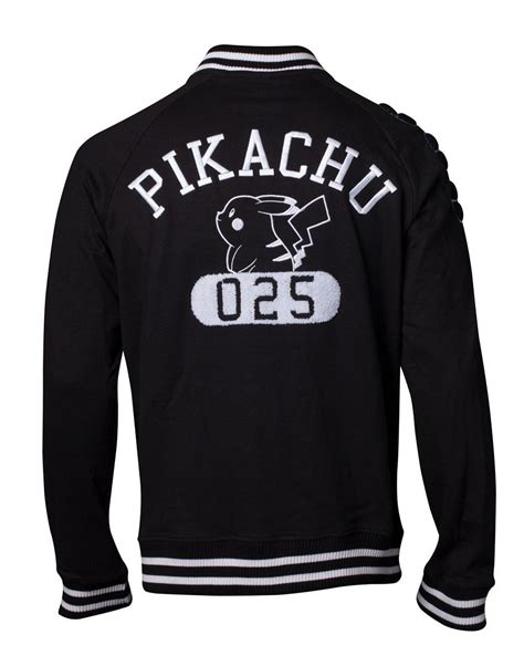 Pokemon Pikachu Varsity Jacket L Jacket Difuzed Pokemon