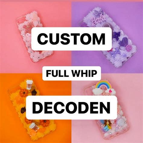 Decoden Phone Case Etsy