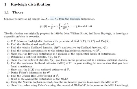 Solved Suppose We Have An Iid Sample X X X N From Chegg
