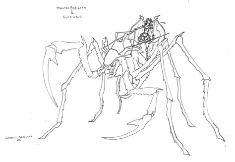 Bebilith And Succubi By Camco On Deviantart