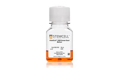Intesticult™ Ogm Human Basal Medium Stemcell Technologies