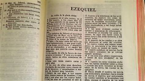 La Biblia Libro De Ezequiel Resumen