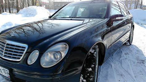Mercedes Benz E Class W211 32 бензиновый 2004 на Drive2