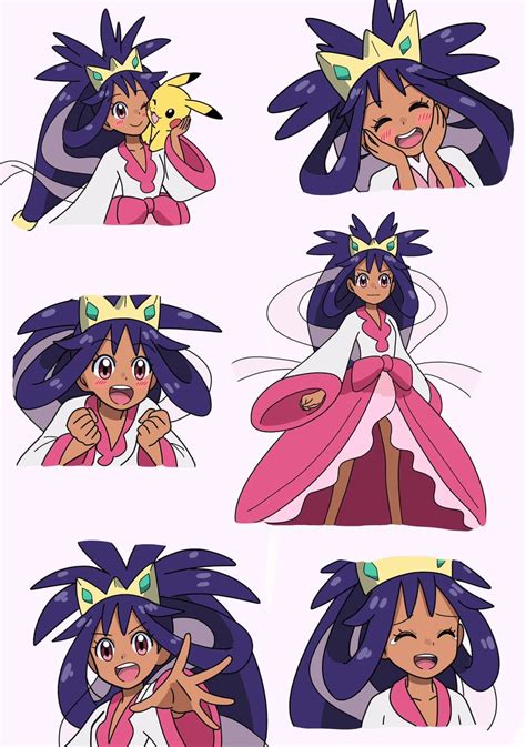 Pikachu And Iris Pokemon And 2 More Drawn By Miintoukotouya Danbooru