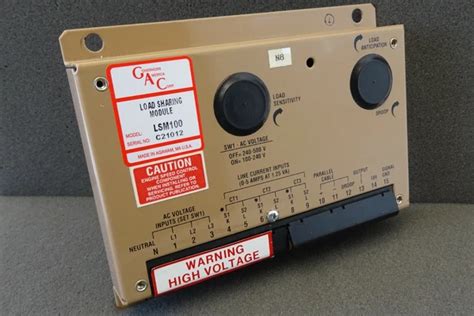 Load Sharing Module Gac Lsm100 Controller Load Balancing Module For Generator £164 55 Picclick Uk