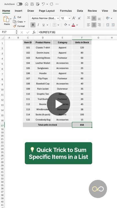 How To Use The Subtotal Function In Excel Learn Microsoft Excel Posted On The Topic Linkedin