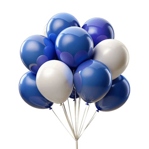 Globos Azules Png Para Descargar Gratis