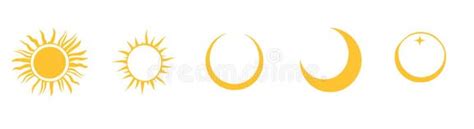 A Sunbeam In Summer Modern Graphics Of Sunlight Natural Sunshine Png Stock Illustration