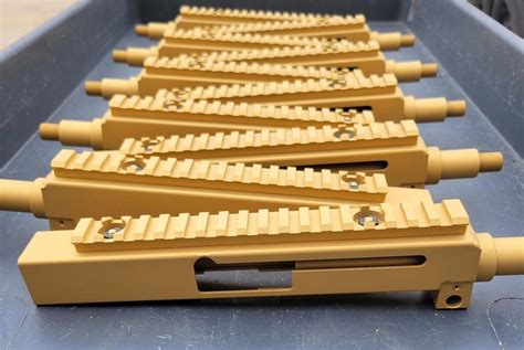 Aves Rails Expands Mac 11 Complete 54 Uppers Assemblies With Gold Variant