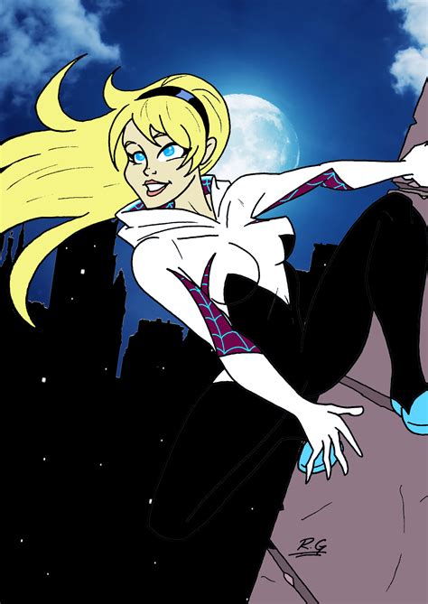 Gwen Stacy Spider Woman By Dangercomics On Deviantart