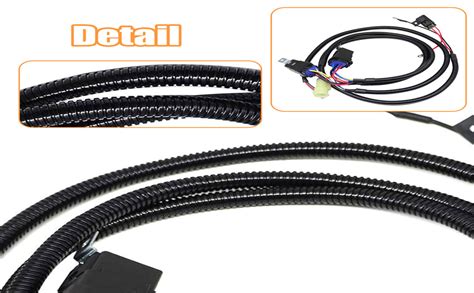 Amazon.com: XQSMWF Shift Wiring Harness Kit Bypass Angle Sensor Shift Motor Computer Harness Fit ...