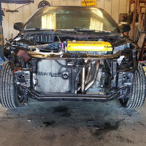 Went On A Different Route For The Swap B16 Vtec Just Got Thrown In R Honda