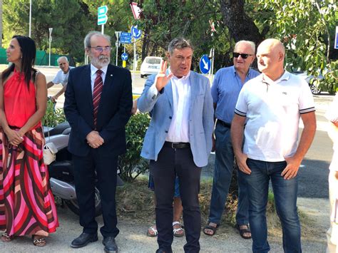 Inaugurata La Rotatoria Di Fenile