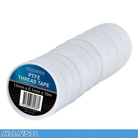 Champion Fasteners Ptfe Thread Sealing Tape 12mm X 10m X 0 1mm Pk