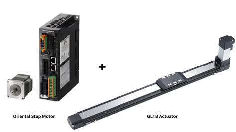 Belt Actuator With Oriental Stepper Motor Cgltb Series