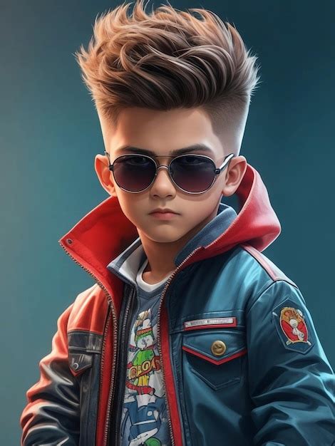 Premium Ai Image Cool Boy