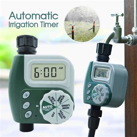 Automatic Irrigation Controller Water Timer Digital Tap Garden Watering