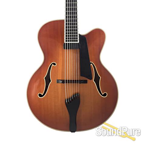 Benedetto Custom 7 String Archtop Guitar 40197 Used Reverb