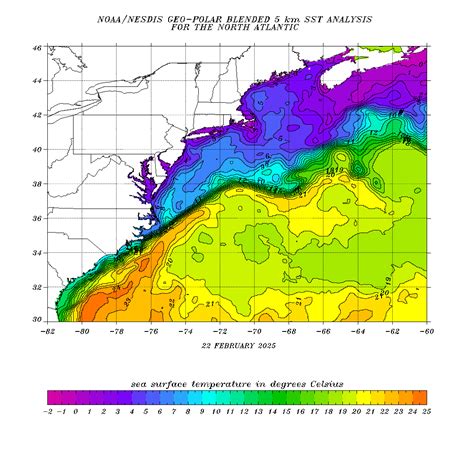 Sea Surface Temperature Sst Contour Charts Ospo