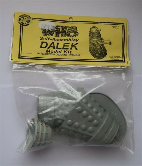 Dapol Doctor Who Self Assembley Dalek Model Kit Unassembled Never Used