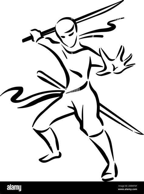 Ninja Assassin Drawings