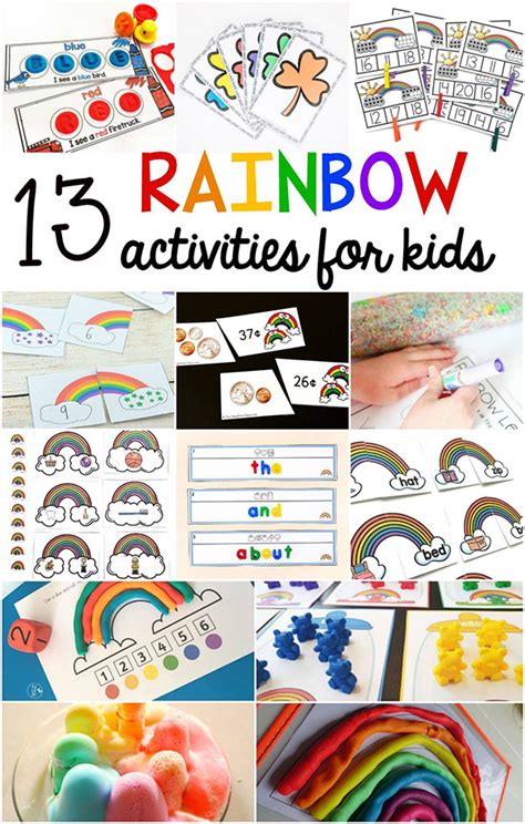 Rainbow Secret Code Word Cards Editable Printable