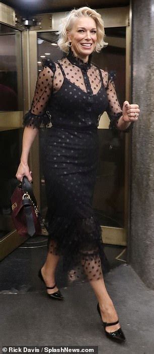 Hannah Waddingham Puts On A Very Glam Display In Figure Hugging Sheer