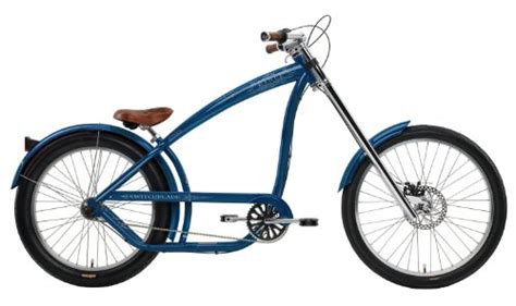 Nirve Mens Switchblade 3 Speed Chopper Bike Marine Blue 26 24 Inch