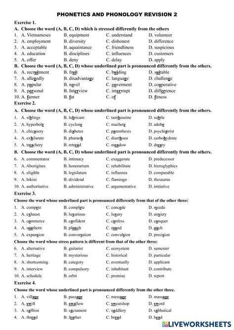 Phonetics And P Esl Worksheets 8144825