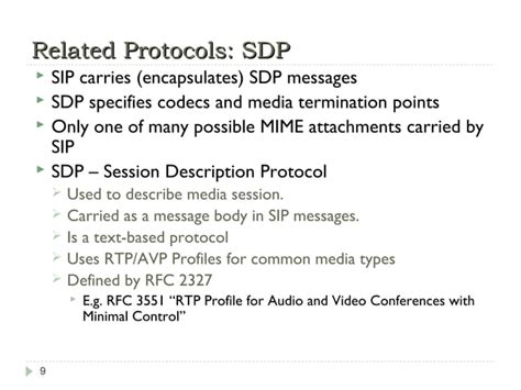 Sip Detailed Call Flows Architecture Descriptions SIP Services Sip Security Sip